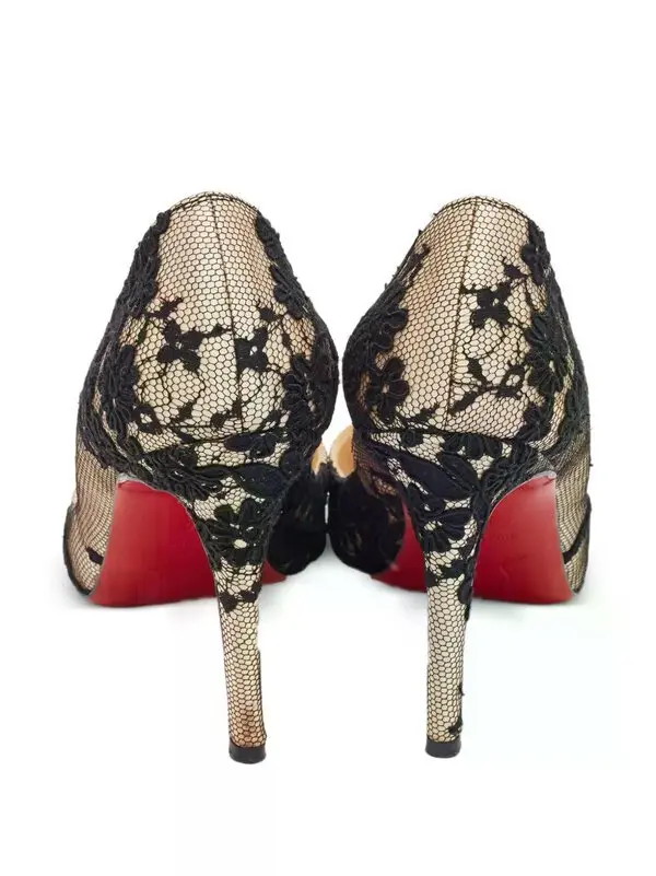 CHRISTIAN LOUBOUTIN Follies Lace Pumps