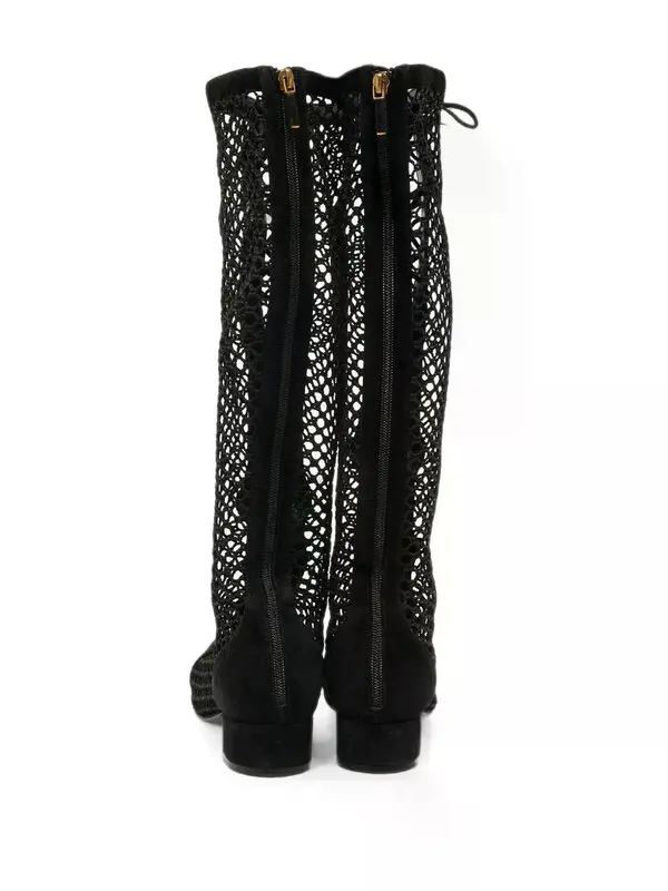 Dior D-naughtily Lace-up Boots