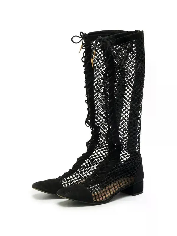 Dior D-naughtily Lace-up Boots