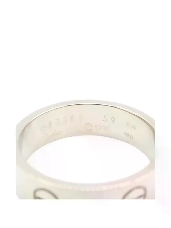 Cartier 18k White Gold Love Ring