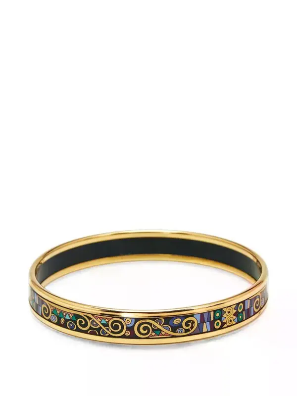 FREY WILLE VINTAGE Geometric Enamel Bangle - Gold