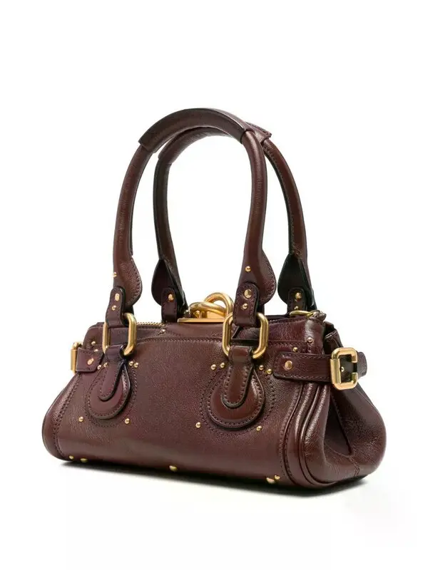 Chloé Paddington Leather Tote Bag - Brown