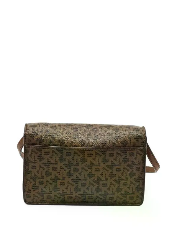 Dkny 2018 Bryant Monogram Crossbody Bag - Brown