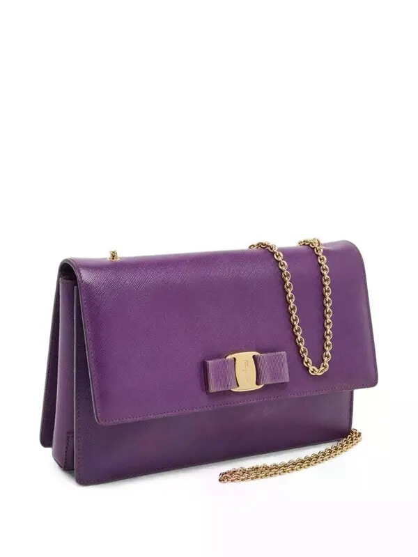 FERRAGAMO Vara Bow Detail Shoulder Bag