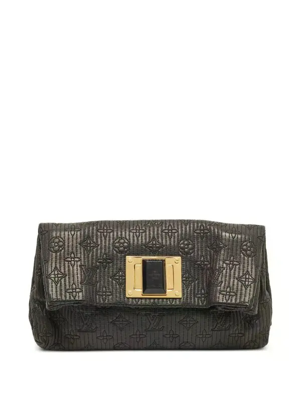 LOUIS VUITTON 2011 Limited Edition Altair Clutch Bag - Black