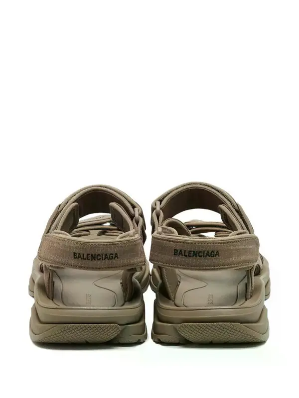 Balenciaga Tourist Touch-strap Sandals