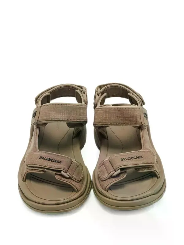 Balenciaga Tourist Touch-strap Sandals