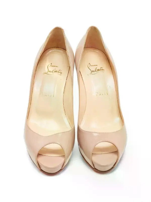 CHRISTIAN LOUBOUTIN Very Prive Leather Heeled Pumps