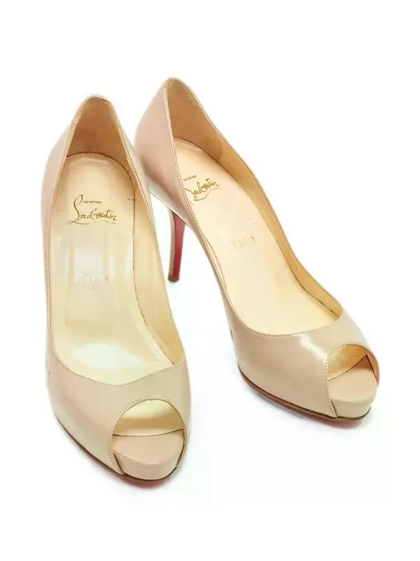 CHRISTIAN LOUBOUTIN Very Prive Leather Heeled Pumps
