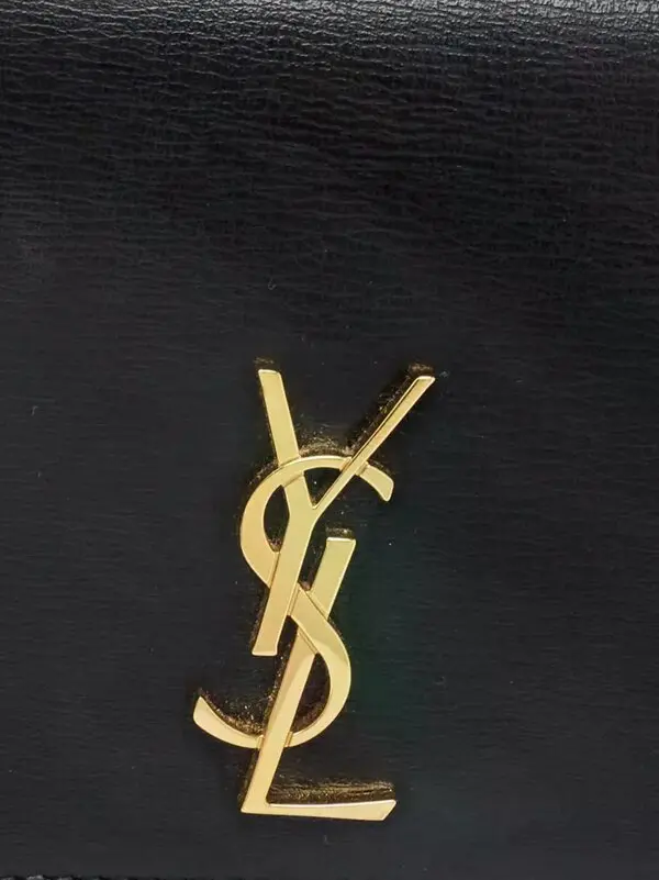 Saint Laurent Cassandre Crossbody Bag - Black