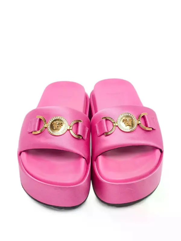 Versace La Medusa Platform Sandals