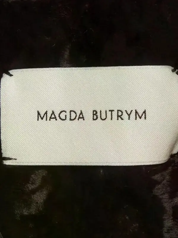 Magda Butrym Floral-appliqué Single-breasted Blazer