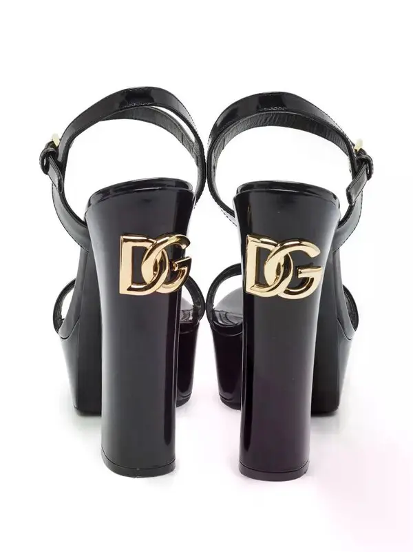 Dolce & Gabbana Keira Ankle-strap Platform Sandals