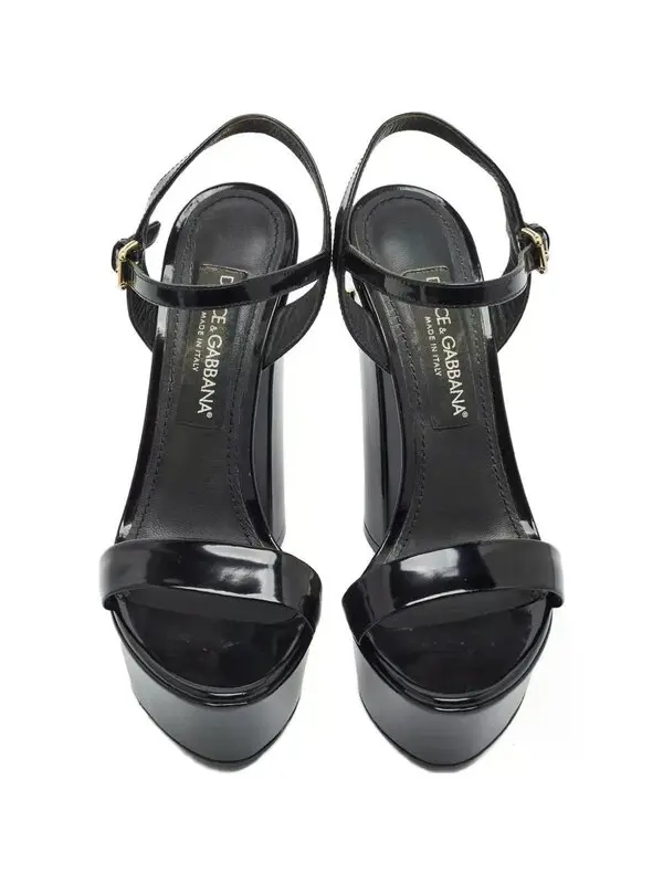 Dolce & Gabbana Keira Ankle-strap Platform Sandals