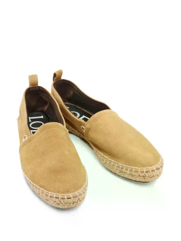 Loewe Suede Espadrille Flats
