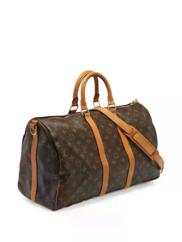 LOUIS VUITTON Monogram Keepall Bandoulière Bag