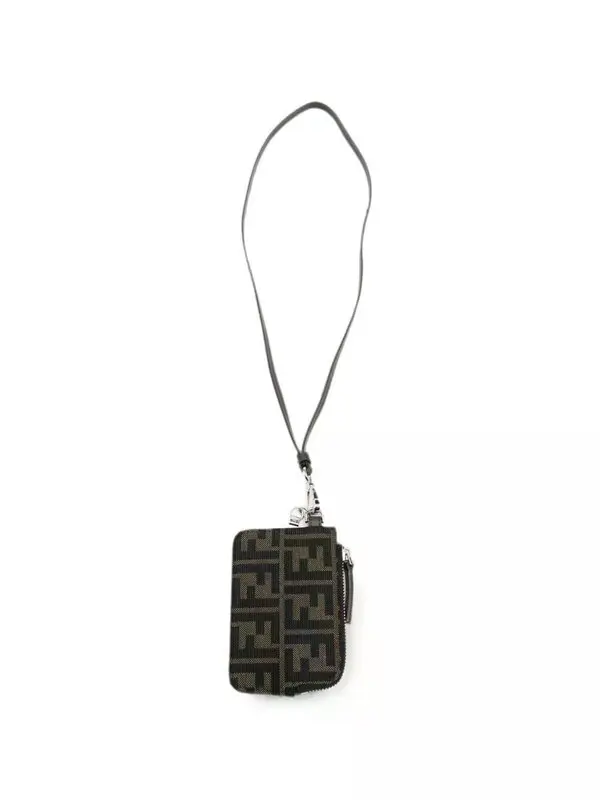Fendi Ff Motif Lanyard Cardholder