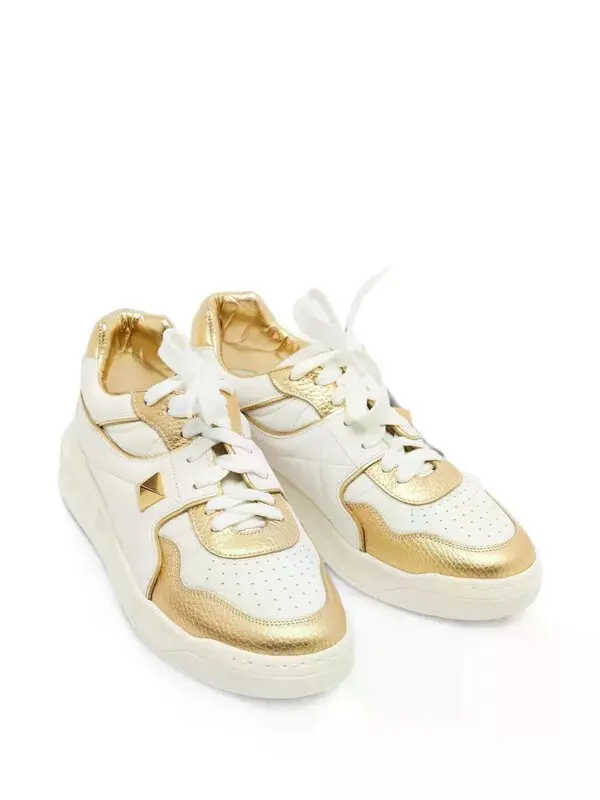 Valentino Garavani One Stud Lace-up Sneakers