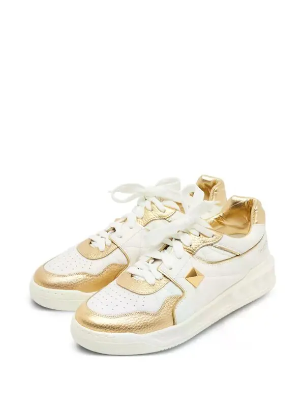 Valentino Garavani One Stud Lace-up Sneakers