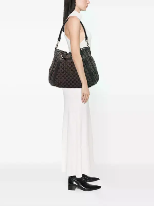 Gucci 2016-2026 Gg Canvas Abbey D Ring Convertible Satchel
