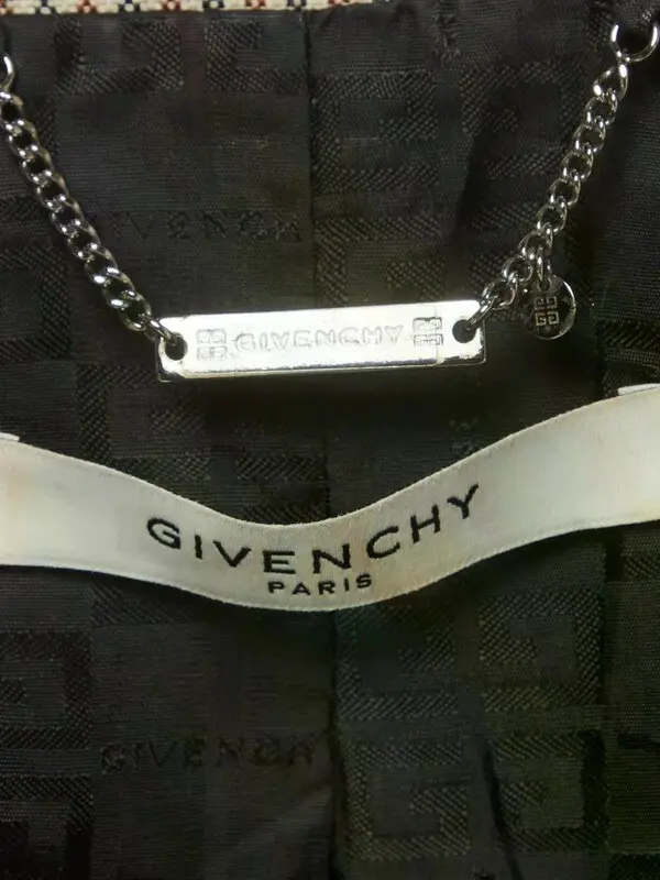 Givenchy Checked Single-breasted Blazer