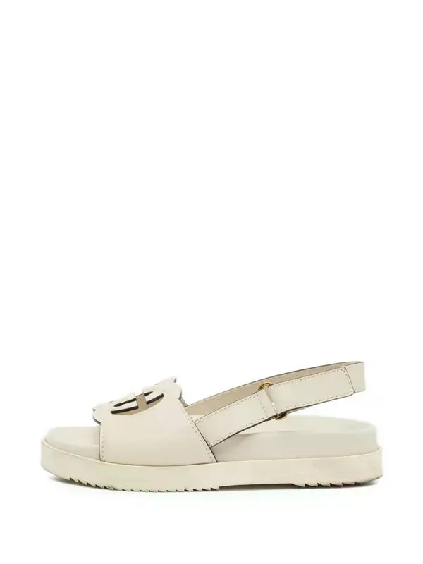 Gucci Interlocking G Slingback Platform Sandals