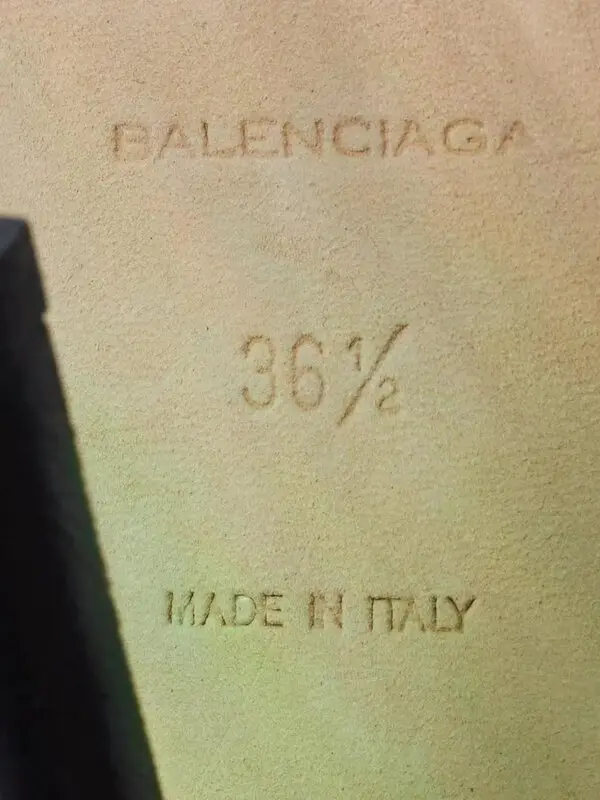 Balenciaga Glove Slingback Sandals