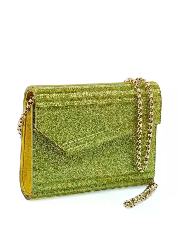 JIMMY CHOO Candy Clutch Bag With Chain Strap