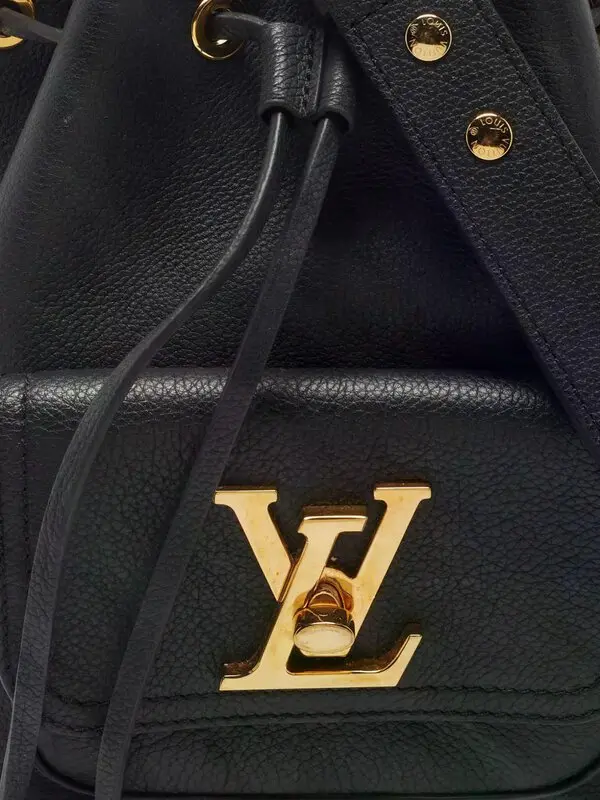 LOUIS VUITTON Lockme Drawstring Bucket Bag
