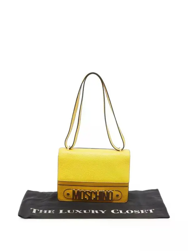 Moschino Classic Logo Flap Shoulder Bag