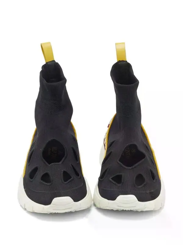 Valentino Garavani Knit High Top Sneakers