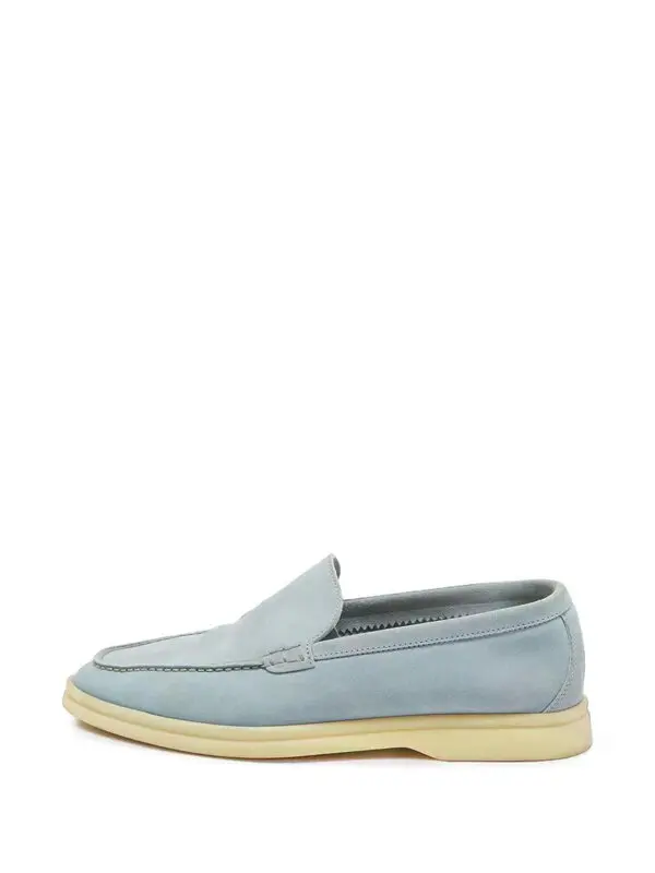 Loro Piana Summer Walk Loafers - Blue