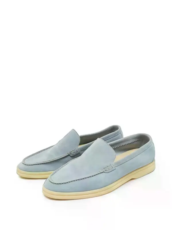 Loro Piana Summer Walk Loafers - Blue