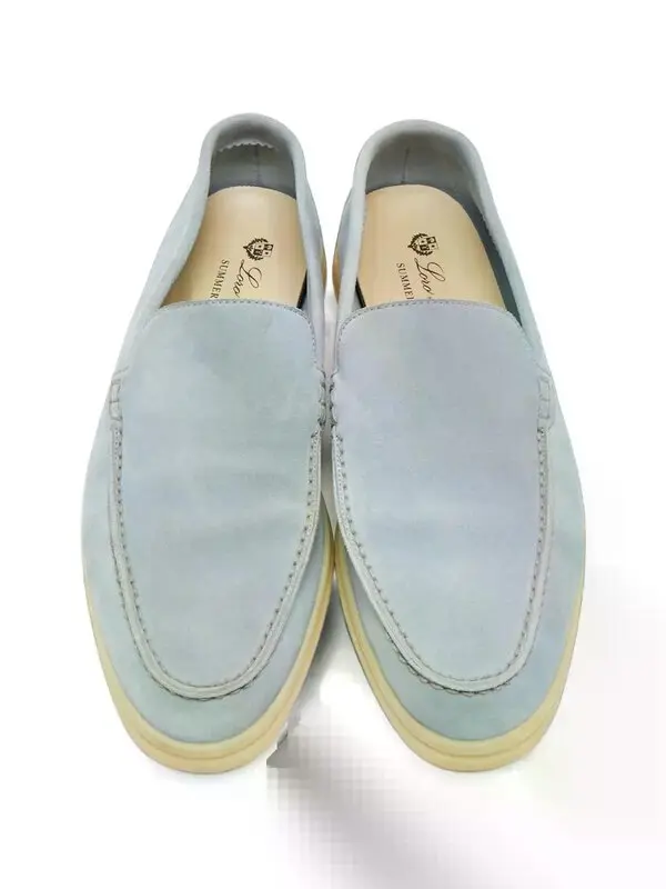 Loro Piana Summer Walk Loafers - Blue