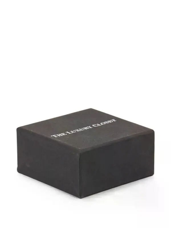 Dior Tone Curb-link Choker Necklace With Cd Logo
