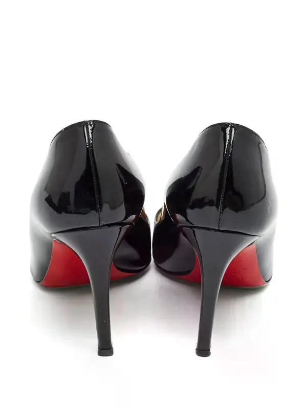 CHRISTIAN LOUBOUTIN So Kate Patent Leather Pumps - Black