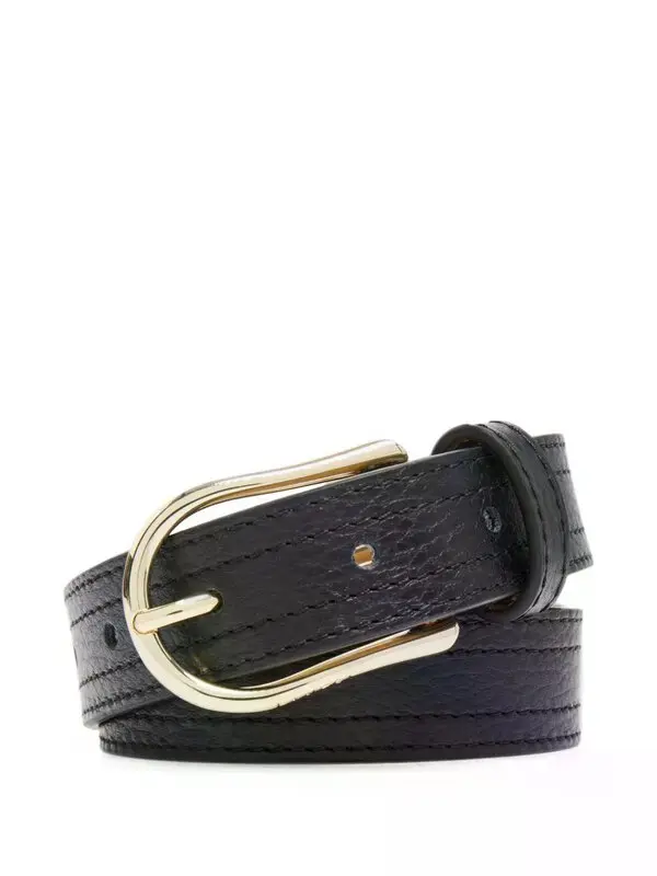 LANCEL Grained Leather Belt