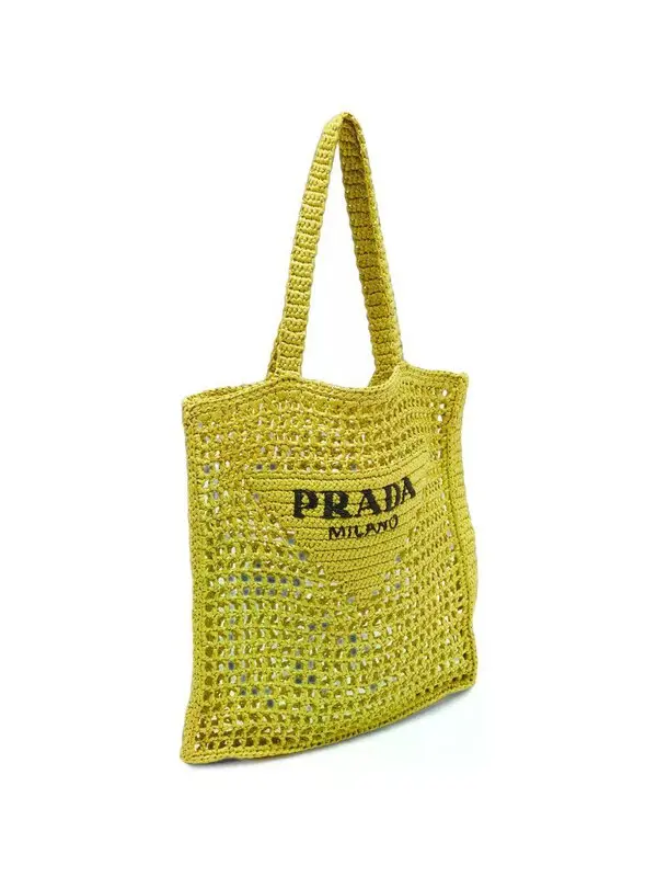 Prada Crochet Tote Bag