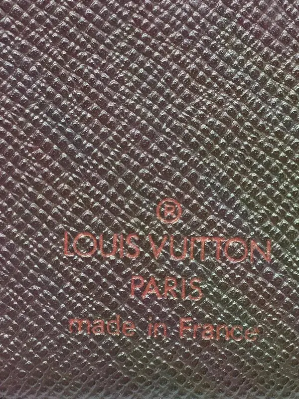 LOUIS VUITTON 2001 Damier Ebene Portefeuille Viennois Wallet