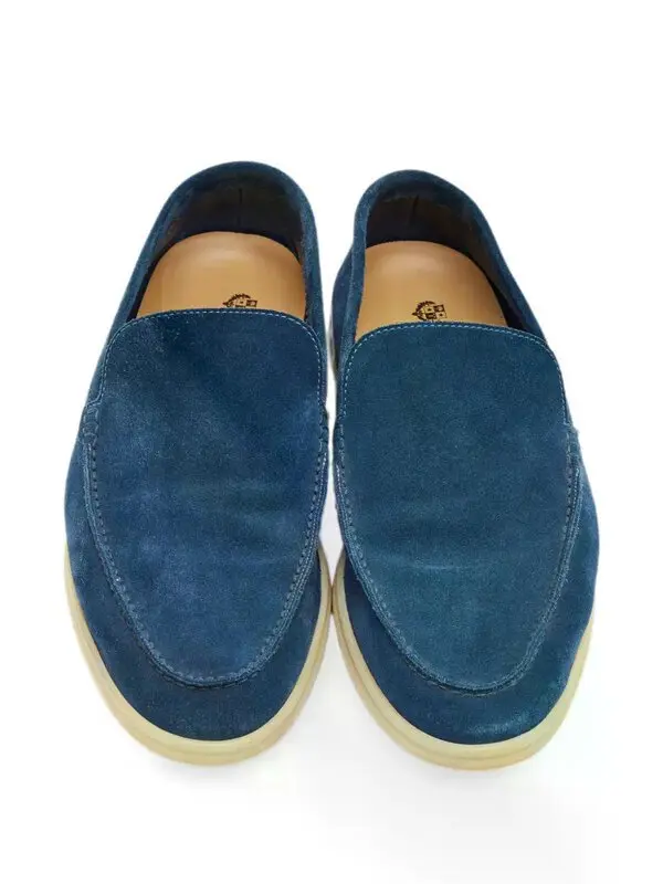 Loro Piana Summer Walk Loafers - Blue