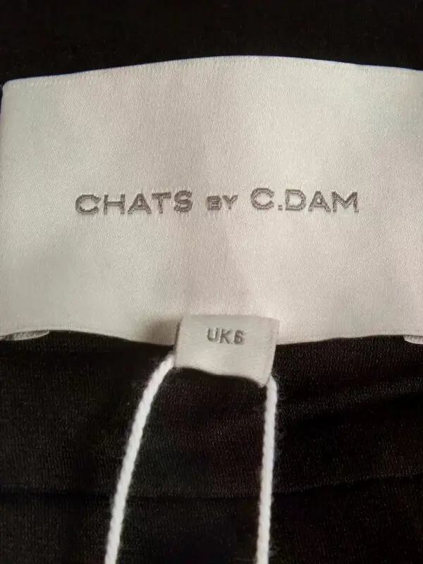 CHATS BY C.DAM Draped Jersey Maxi Dress