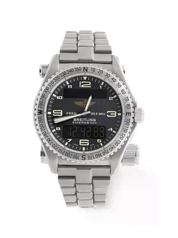 Breitling Emergency Titanium Watch - Black