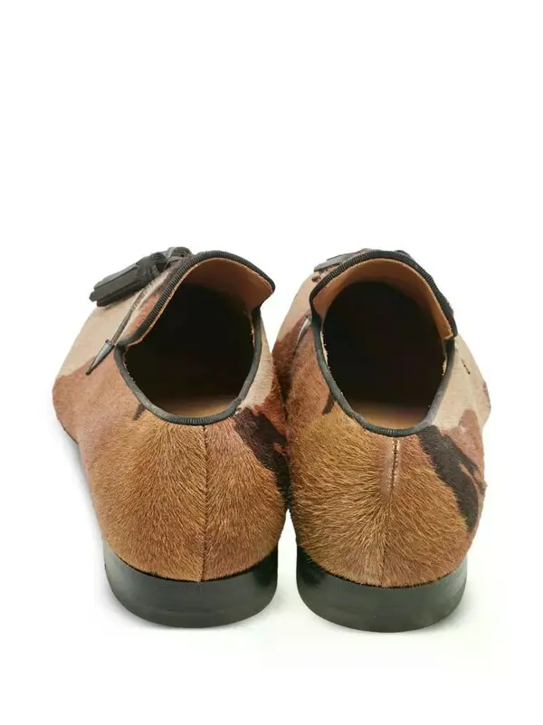 CHRISTIAN LOUBOUTIN Tassel Camouflage-print Loafers