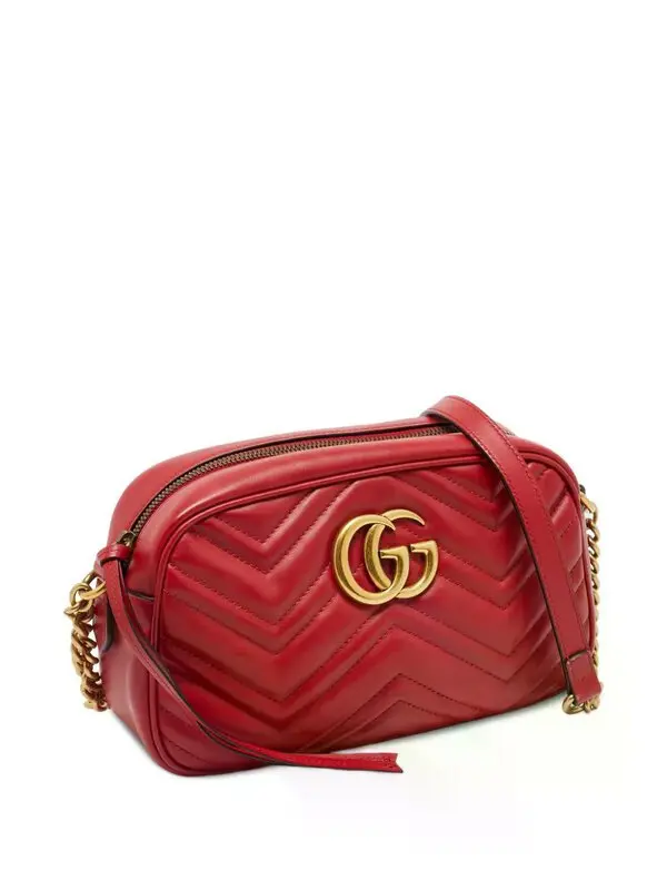 Gucci Small Gg Marmont Matelassé Camera Bag