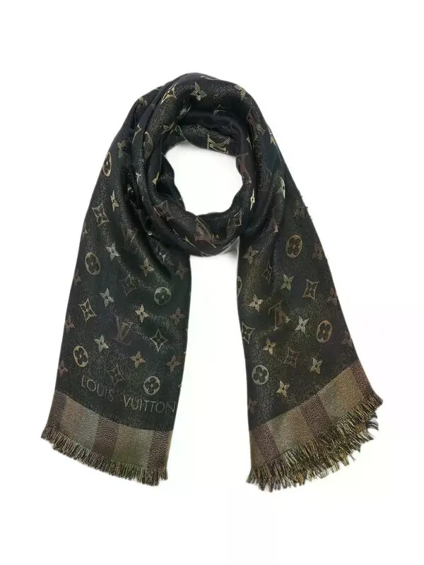 LOUIS VUITTON Monogram So Shine Shawl