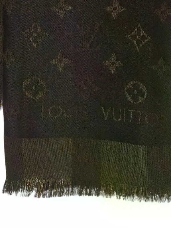 LOUIS VUITTON Monogram So Shine Shawl