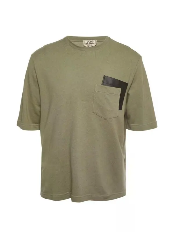 Hermès Overlapping-pocket T-shirt