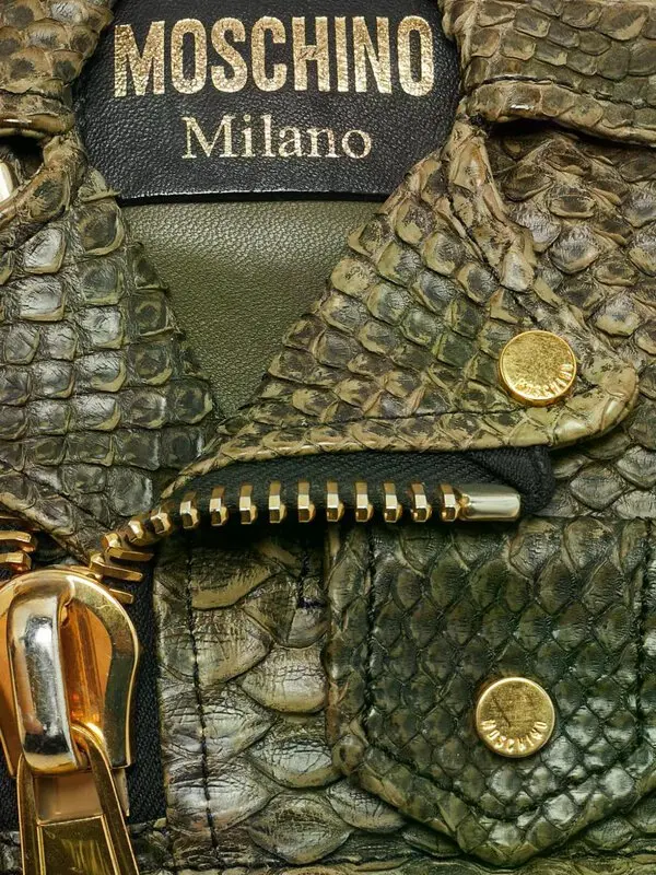 Moschino Biker Jacket Mini Bag