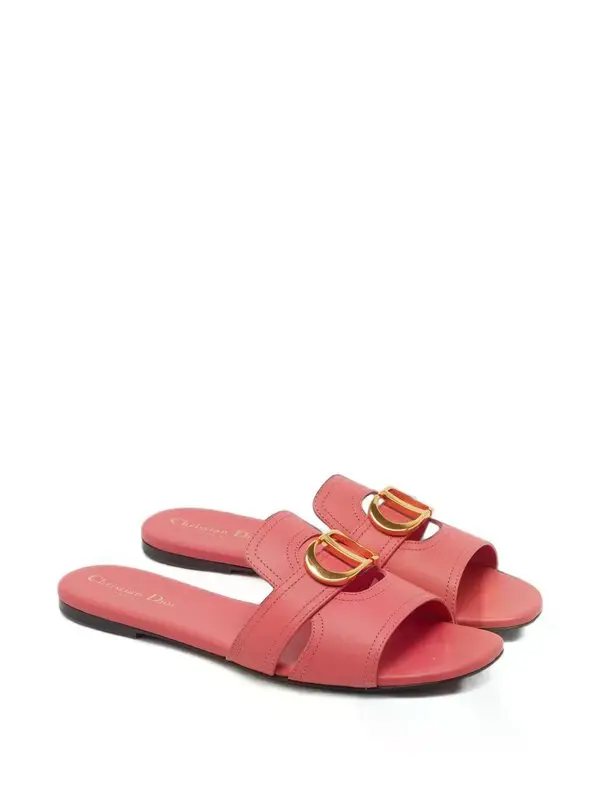 Dior 30 Montaigne Cd Slides - Pink