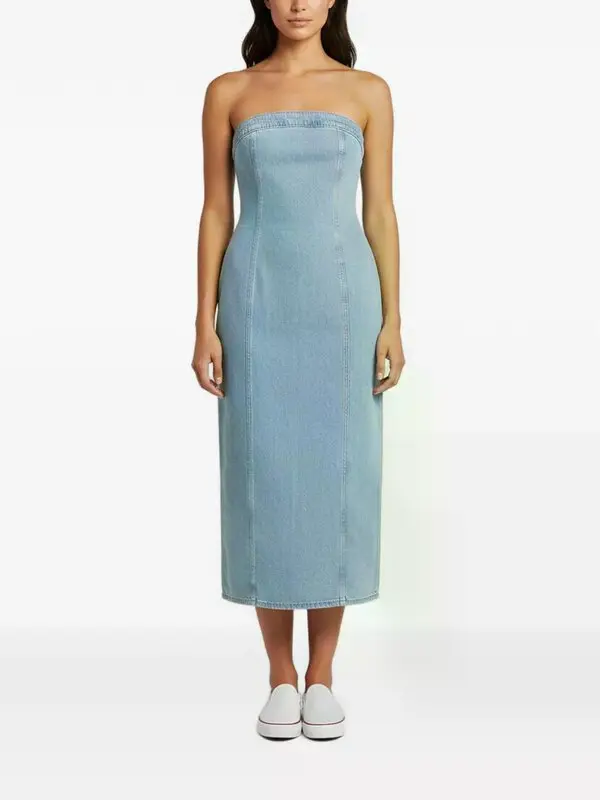 Magda Butrym 2024 Strapless Midi Dress